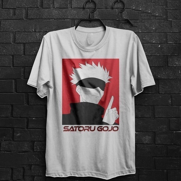 Gildan | Shirts | Anime Jujutsu Kaisen Gojo Satoru Tshirt | Poshmark